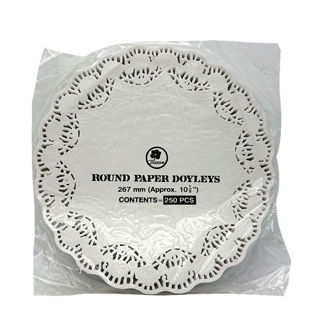ROUND PAPER DOYLEYS 267MM 250PCS