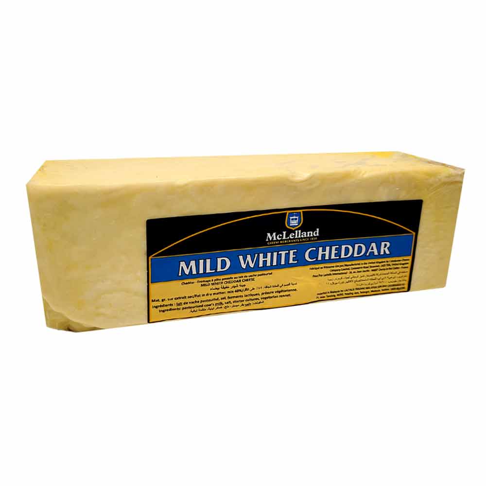 MCLELLAND MILD WHITE CHEDDAR 2.5KG