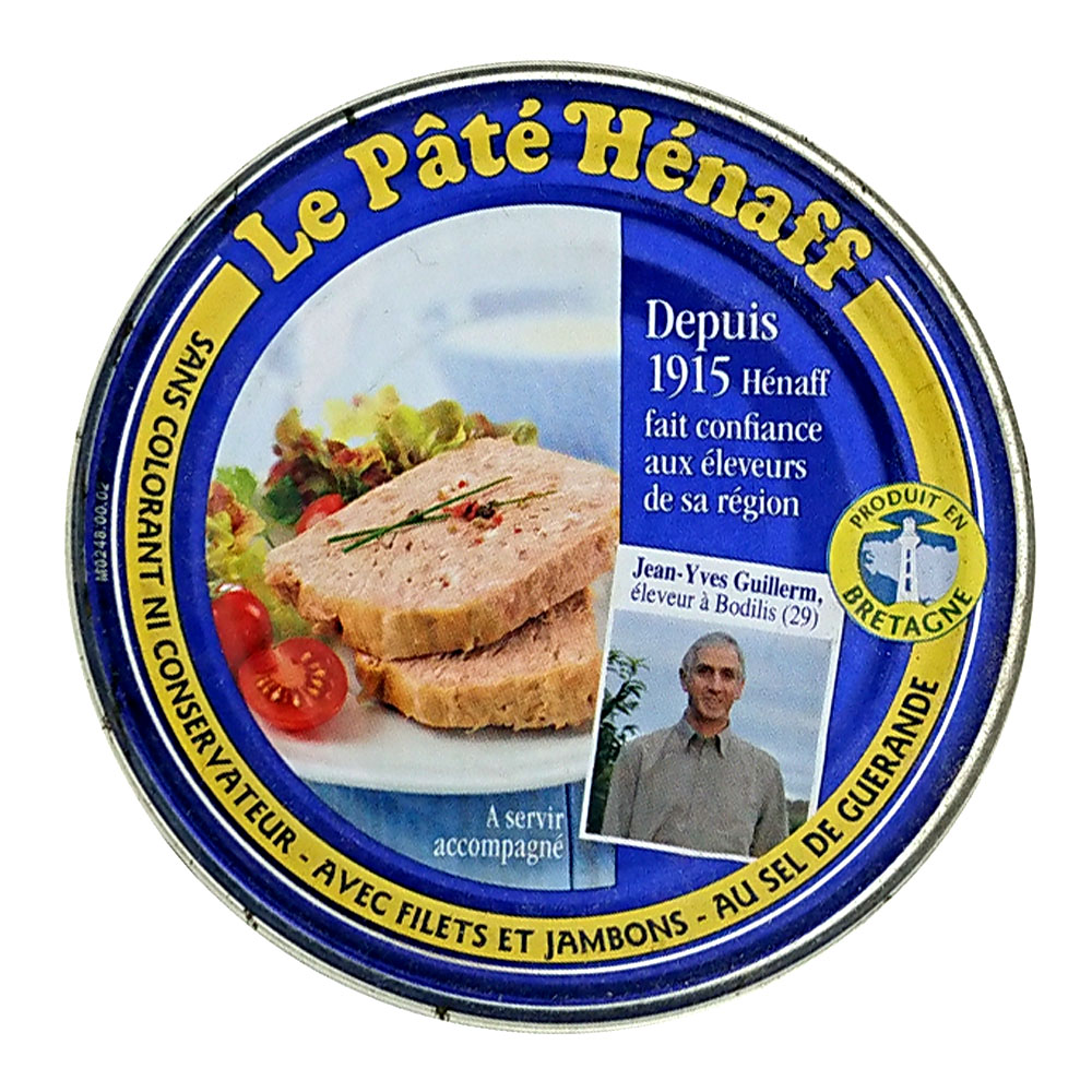 HENAFF LE PATE HENAFF PUR PORC 156G