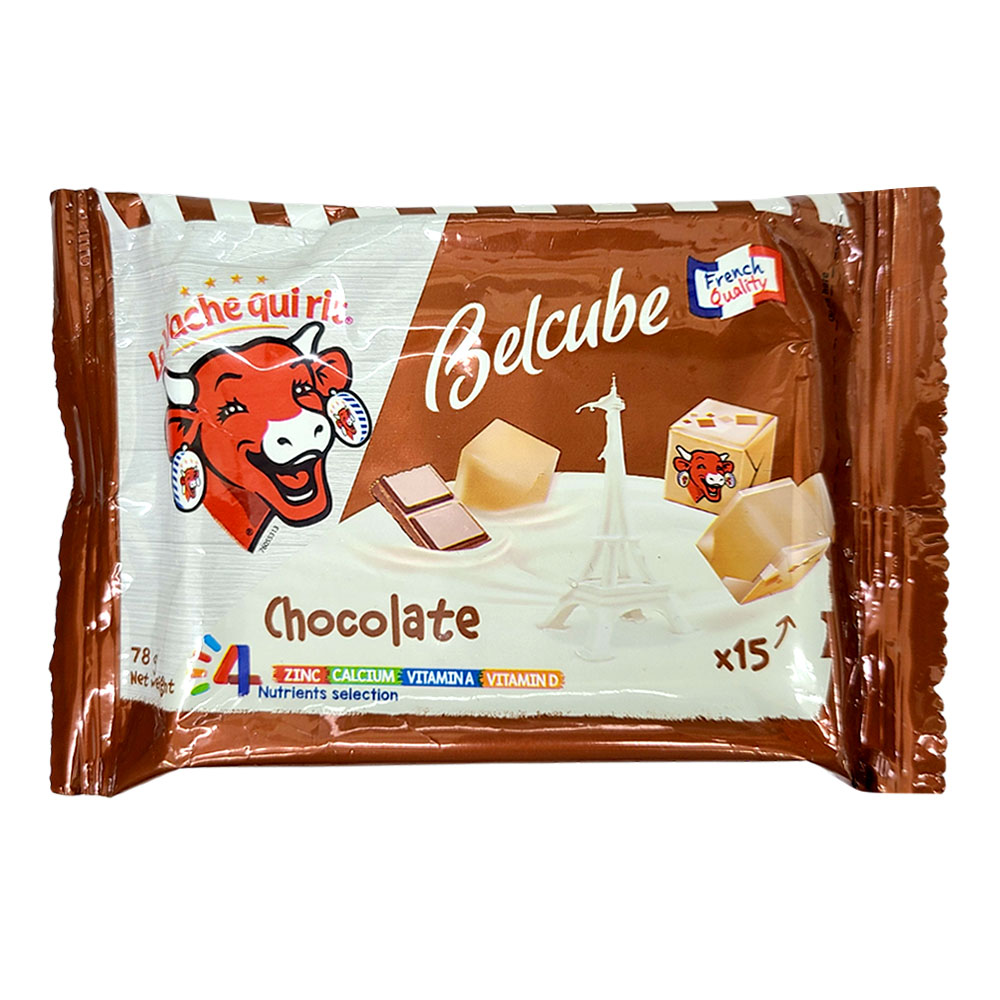 La Vache Belcube Choco 78g