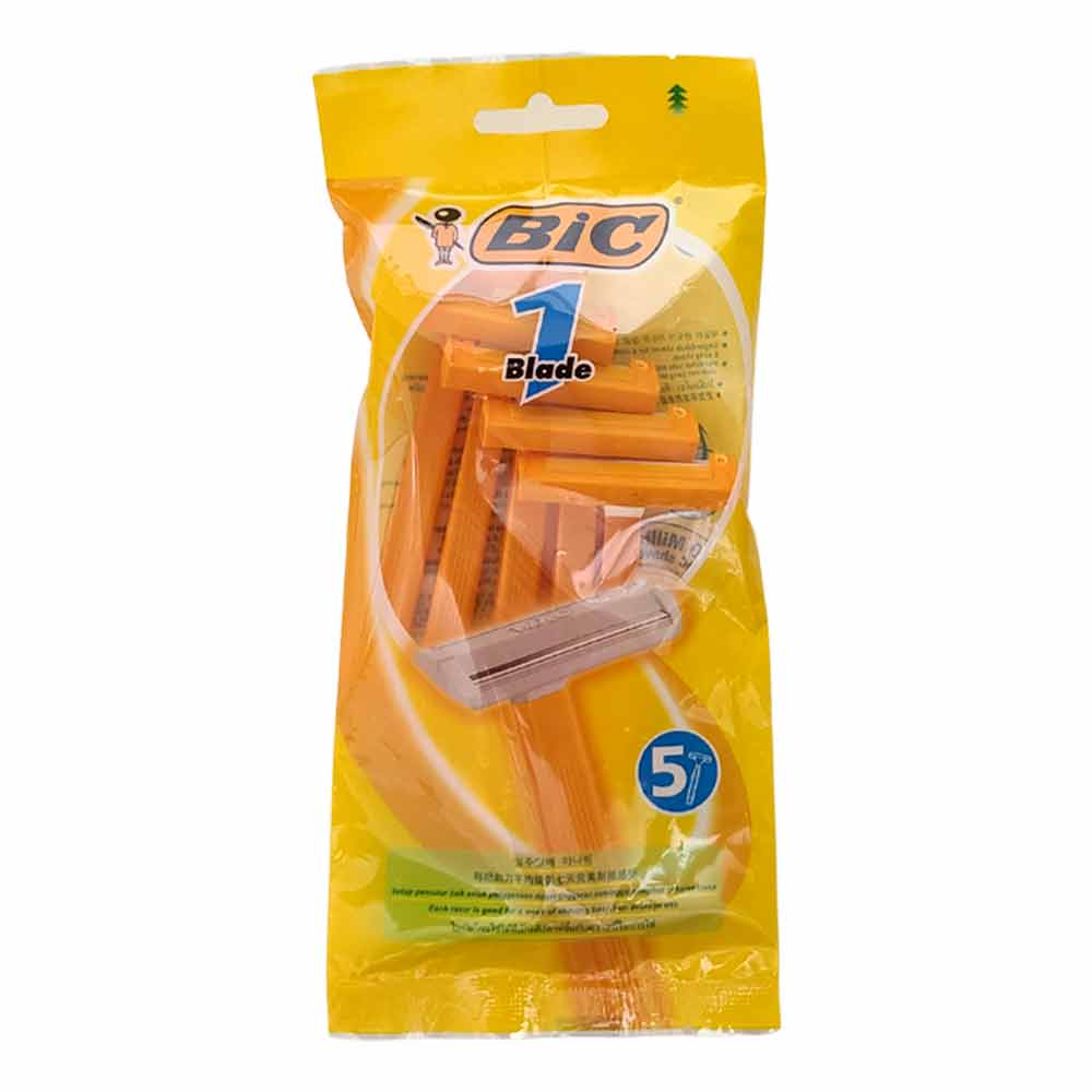 BIC 1 BLADE 5PCS