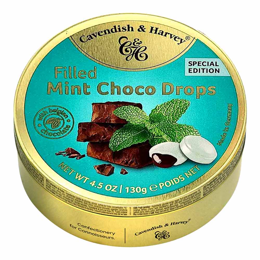 CAVENDISH & HARVEY Filled Mint Choco Drops 130g