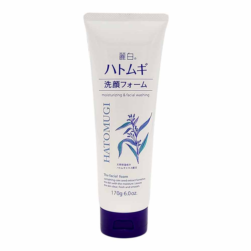 HATOMUGI Facial Wash Moisturizing 170g