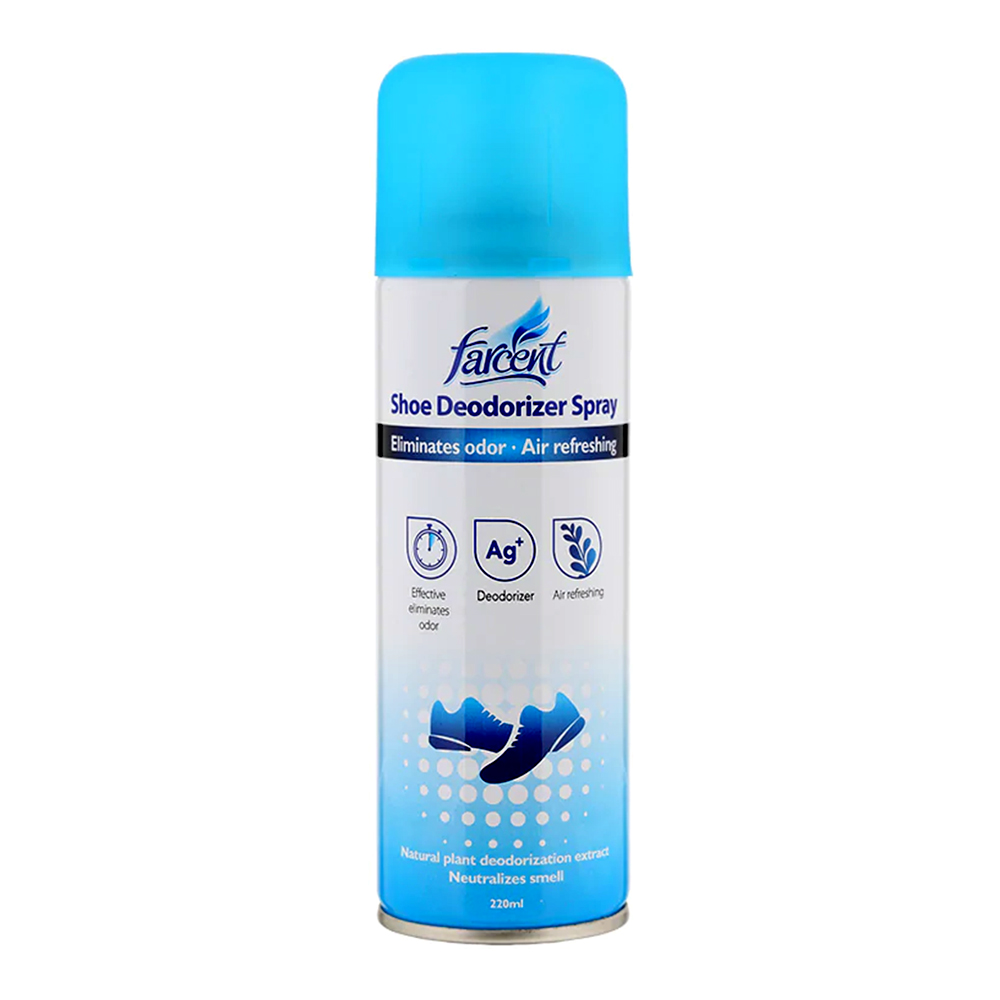 FARCENT SHOE DEODORIZER SPRAY 220ML