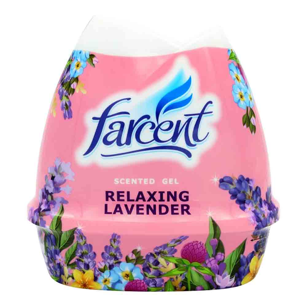 farcent Scented Gel Lavender 200g / ចាហួយក្រអូបក្លិនផ្កាឡាវិនដឺ 200g