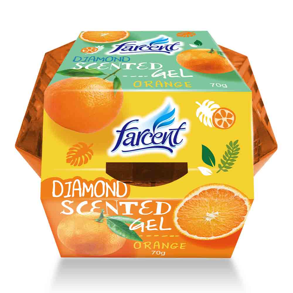 FARCENT DIAMOND GEL CITRUS ORANGE 70G