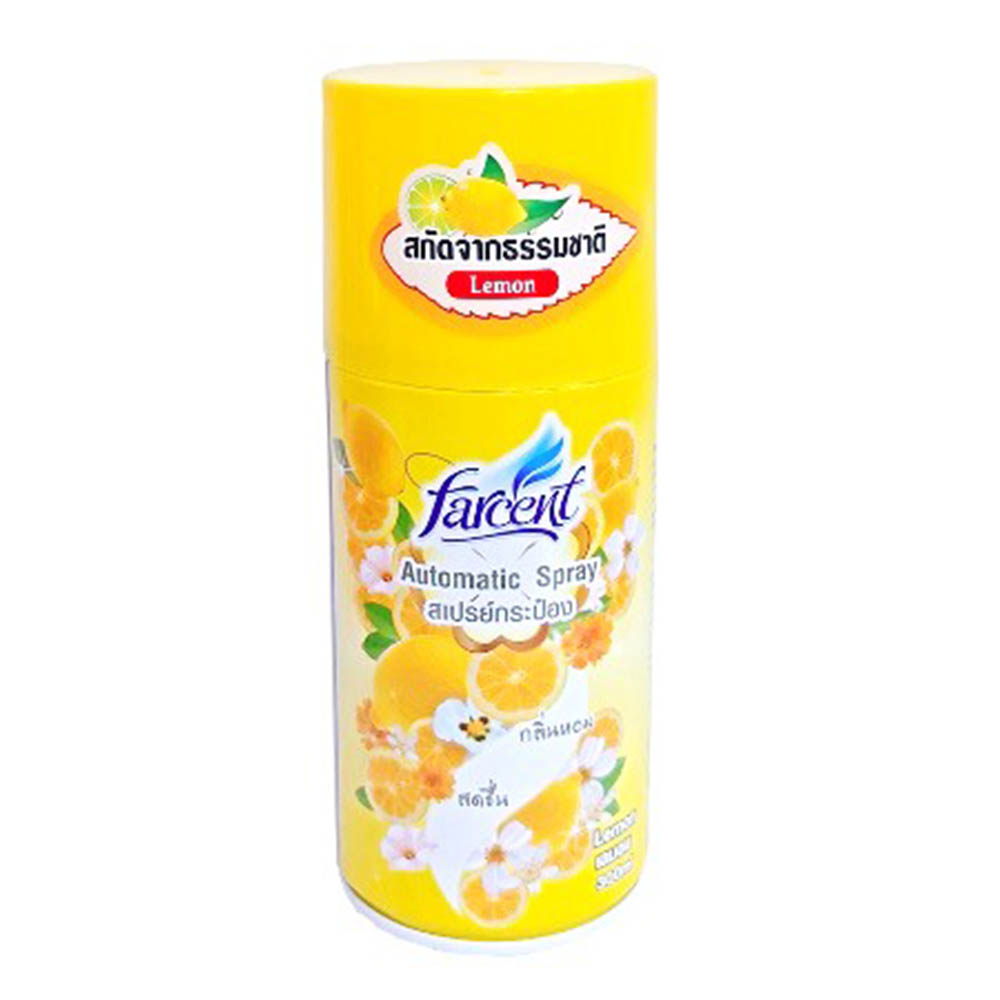 FARCENT AUTOMATIC SPRAY AIR FRESHENER REFILL LEMON 300ML