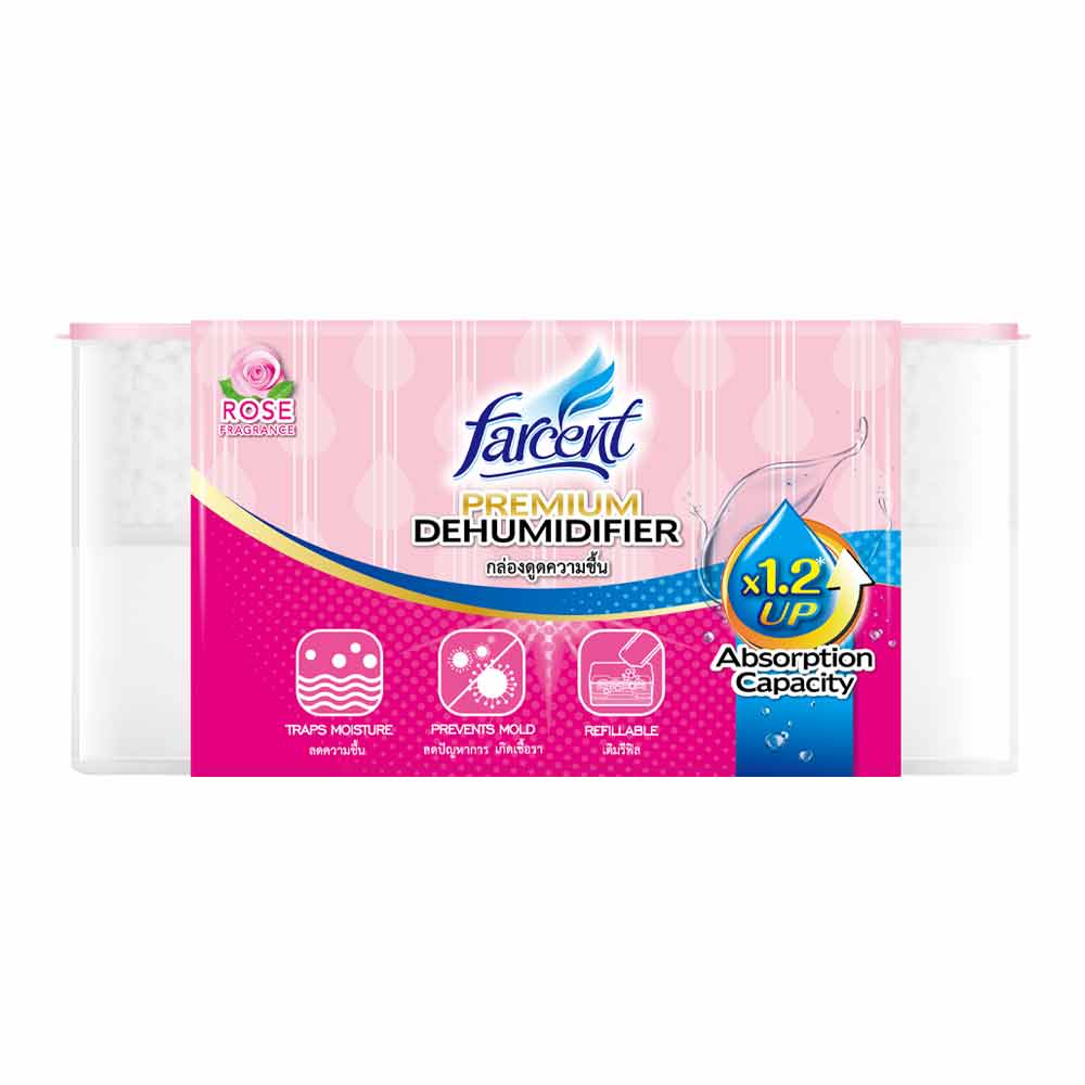 FARCENT PREMIUM REFILLABLE DEHUMIDIFIER 660ml