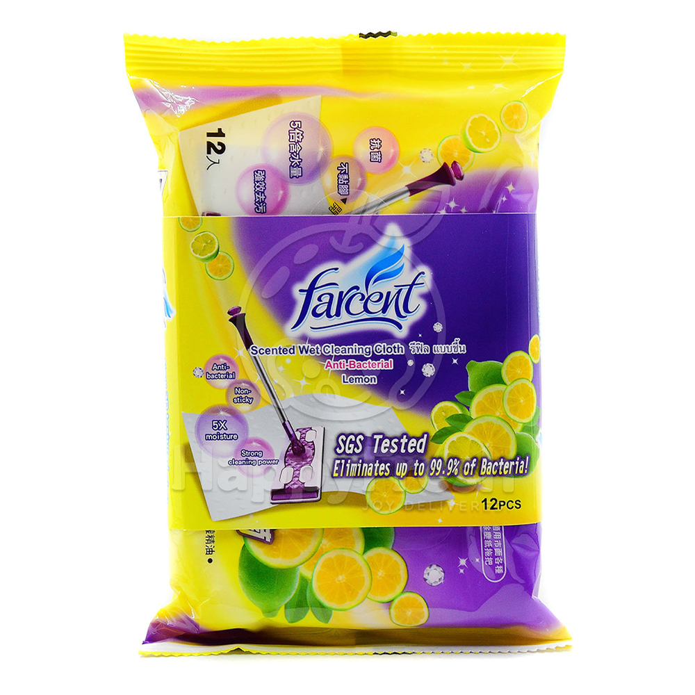 FARCENT WET CLEANING LEMON TISSUE