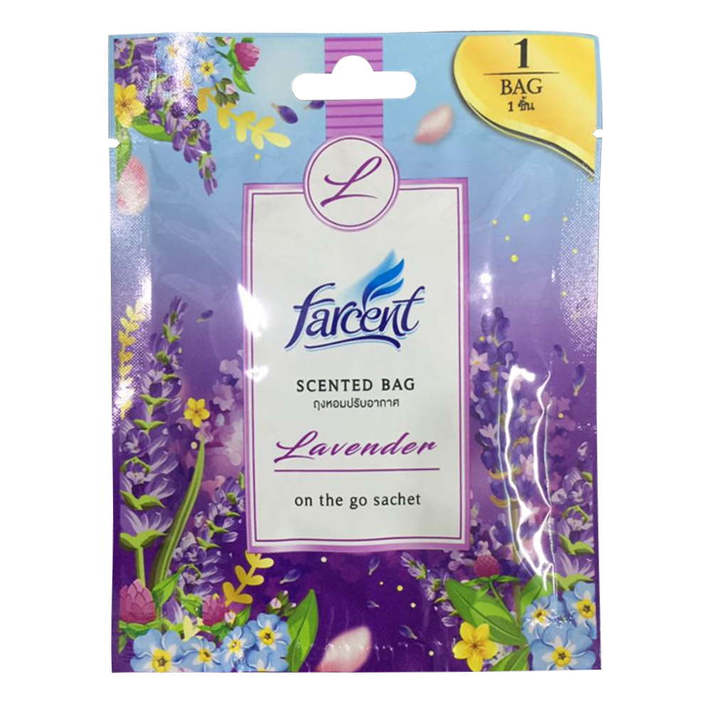 farcent Scented Bag in Lily 1Pcs / កញ្ចប់ពន្យួរក្លិនផ្កាឡាវិនដឺ 1Pcs