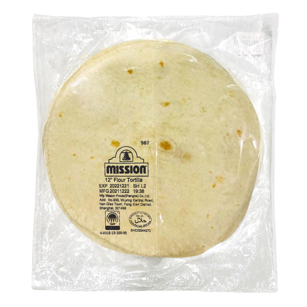 Mission 12"Flour Tortillas 12pcs