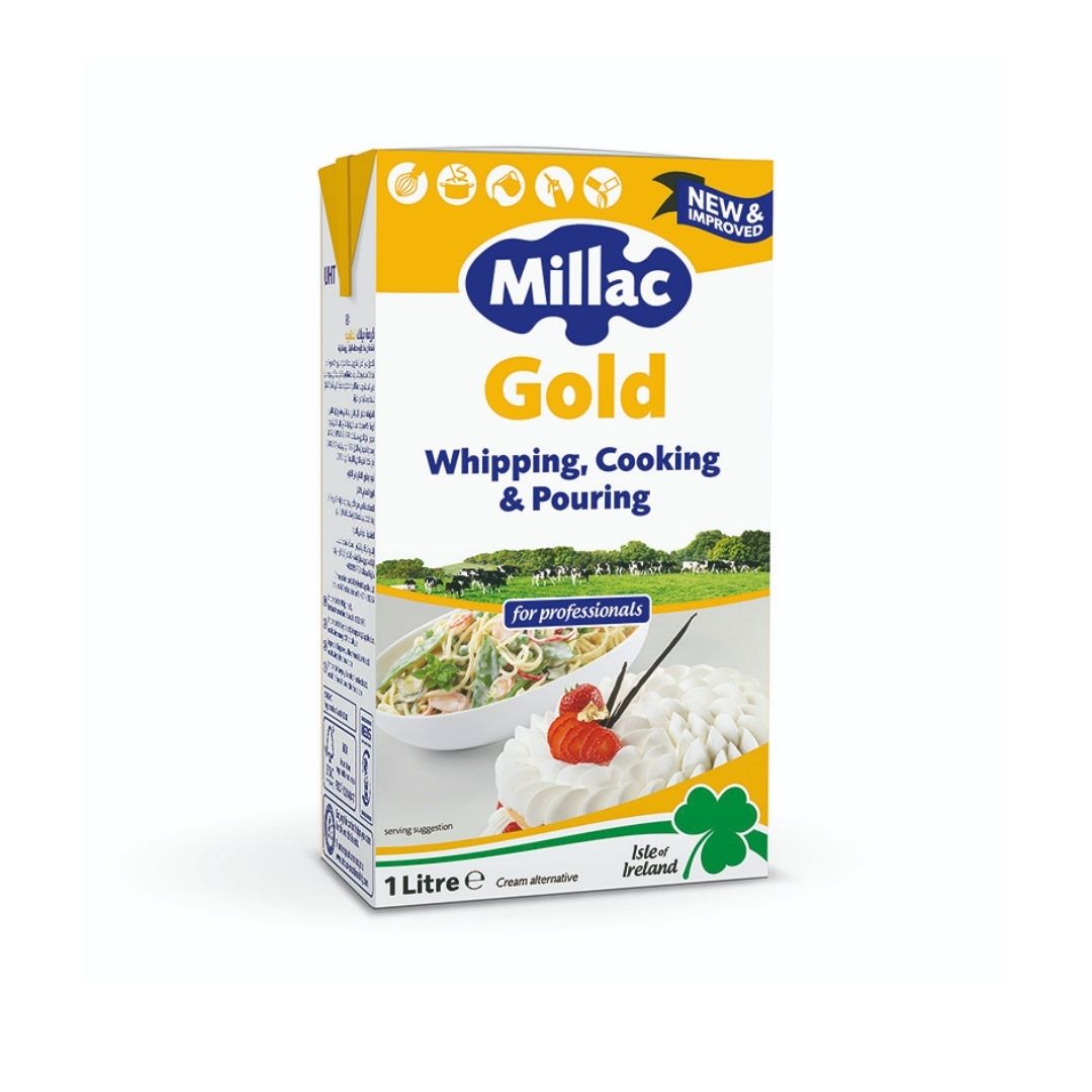 Millac Gold Whipping Cooking Pouring Cream 1L