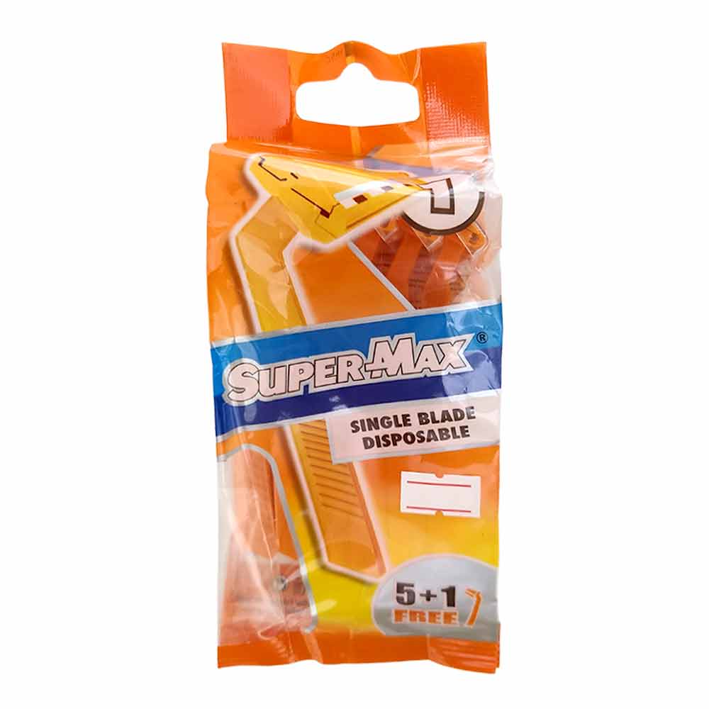 SUPERMAX SINGLE BLADE DISPOSABLE 5+1