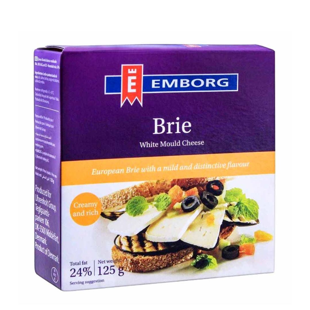 EMBORG BRIE CHEESE 125G