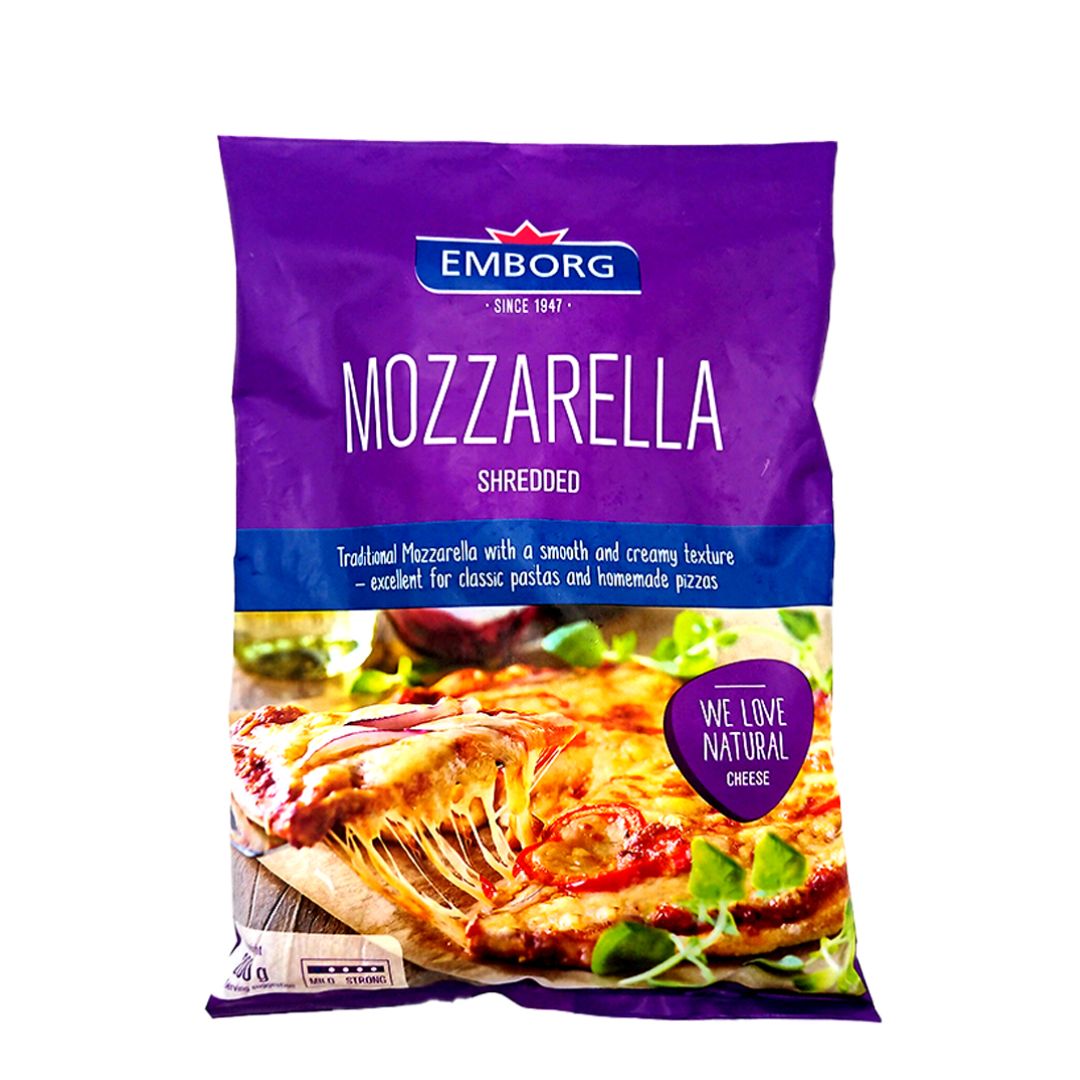 EMBORG MOZZARELLA 200G