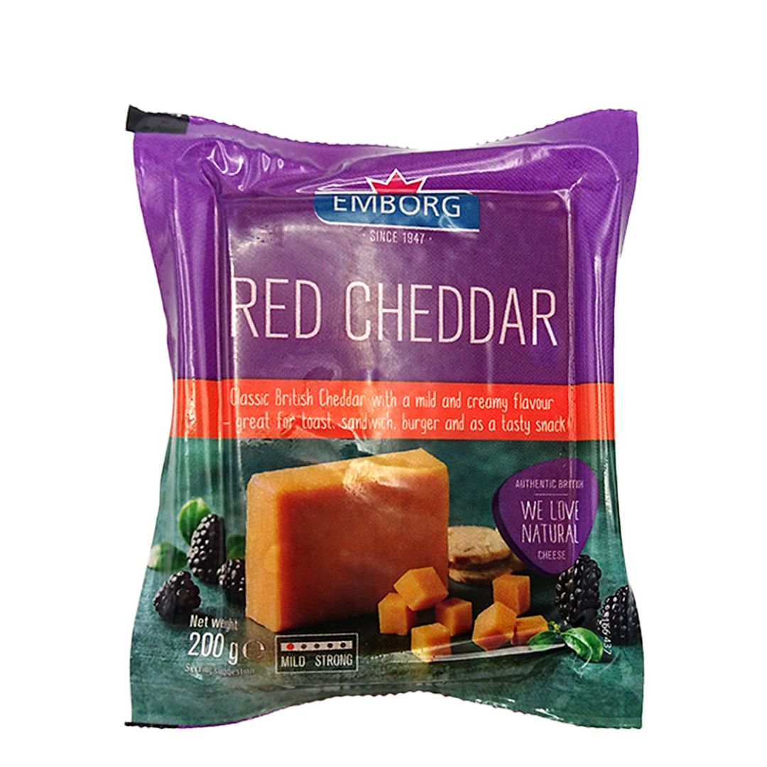 EMBORG CHEDDAR 200G
