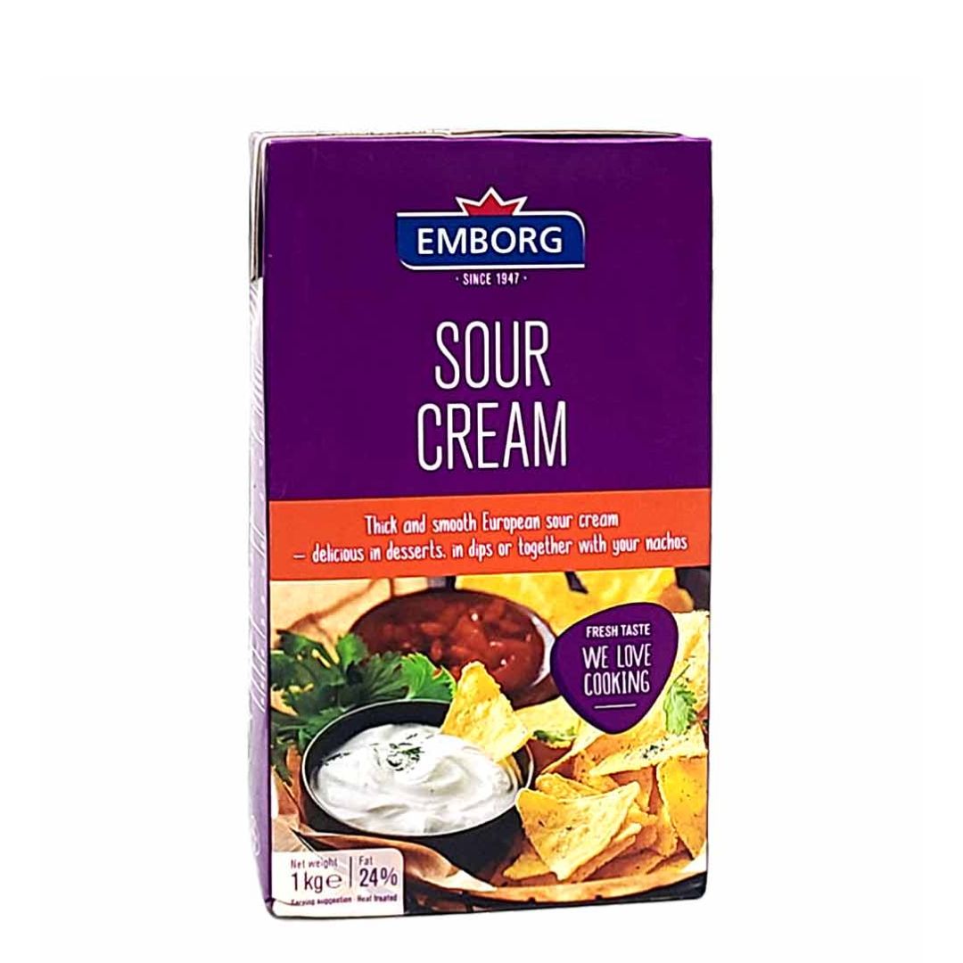 EMBORG SOUR CREAM 1KG