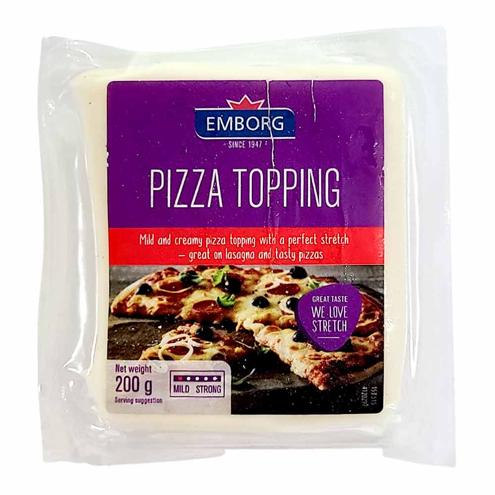 EMBORG PIZZA TOPPING 200G