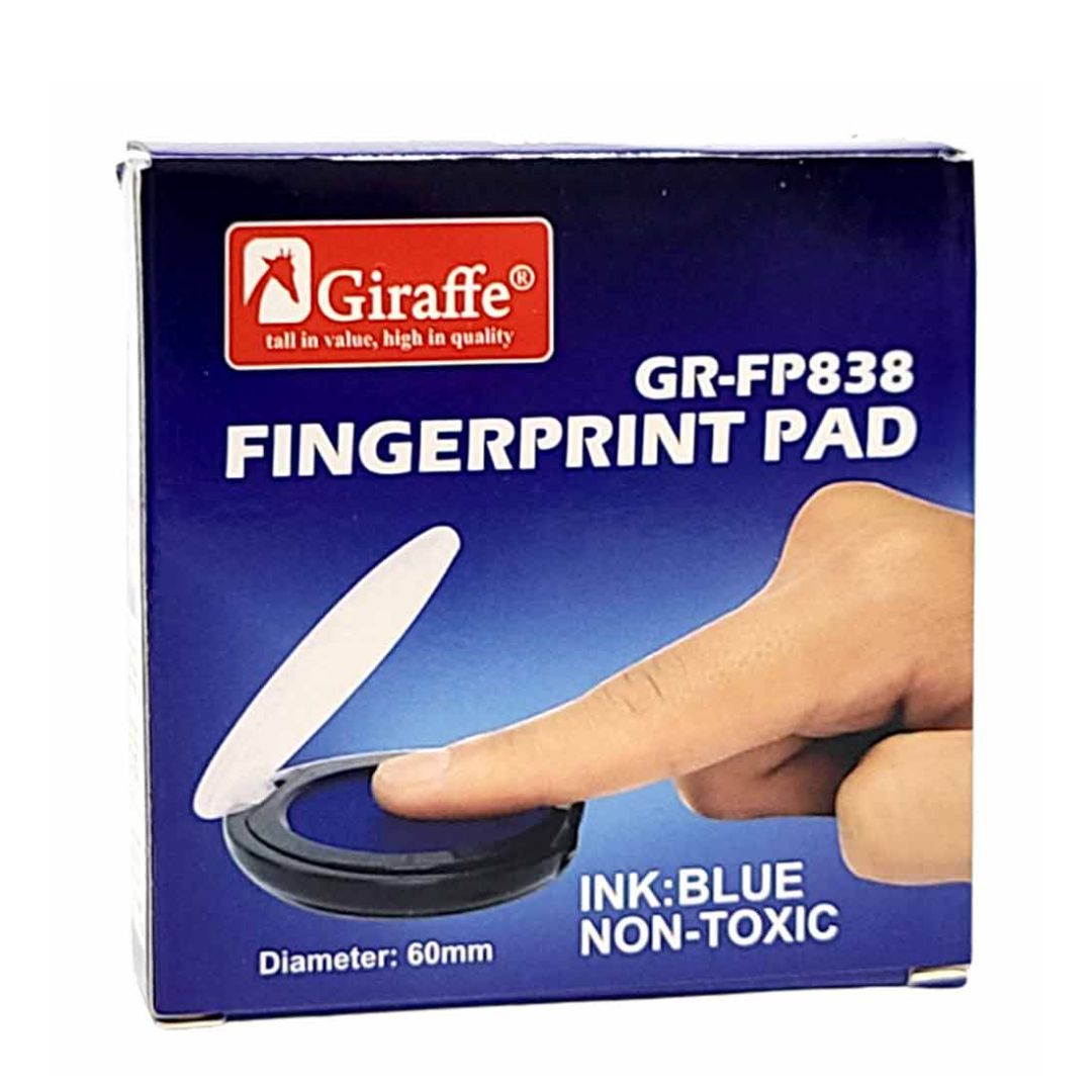 GIRAFFE FINGERPRINT PAD BLUE GR-FP838