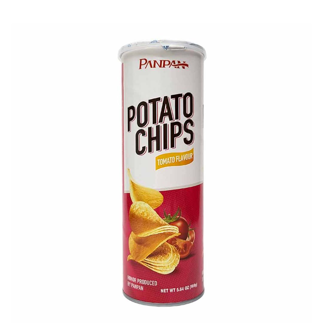 PANPAN POTATO CHIPS TOMATO FLA 160G