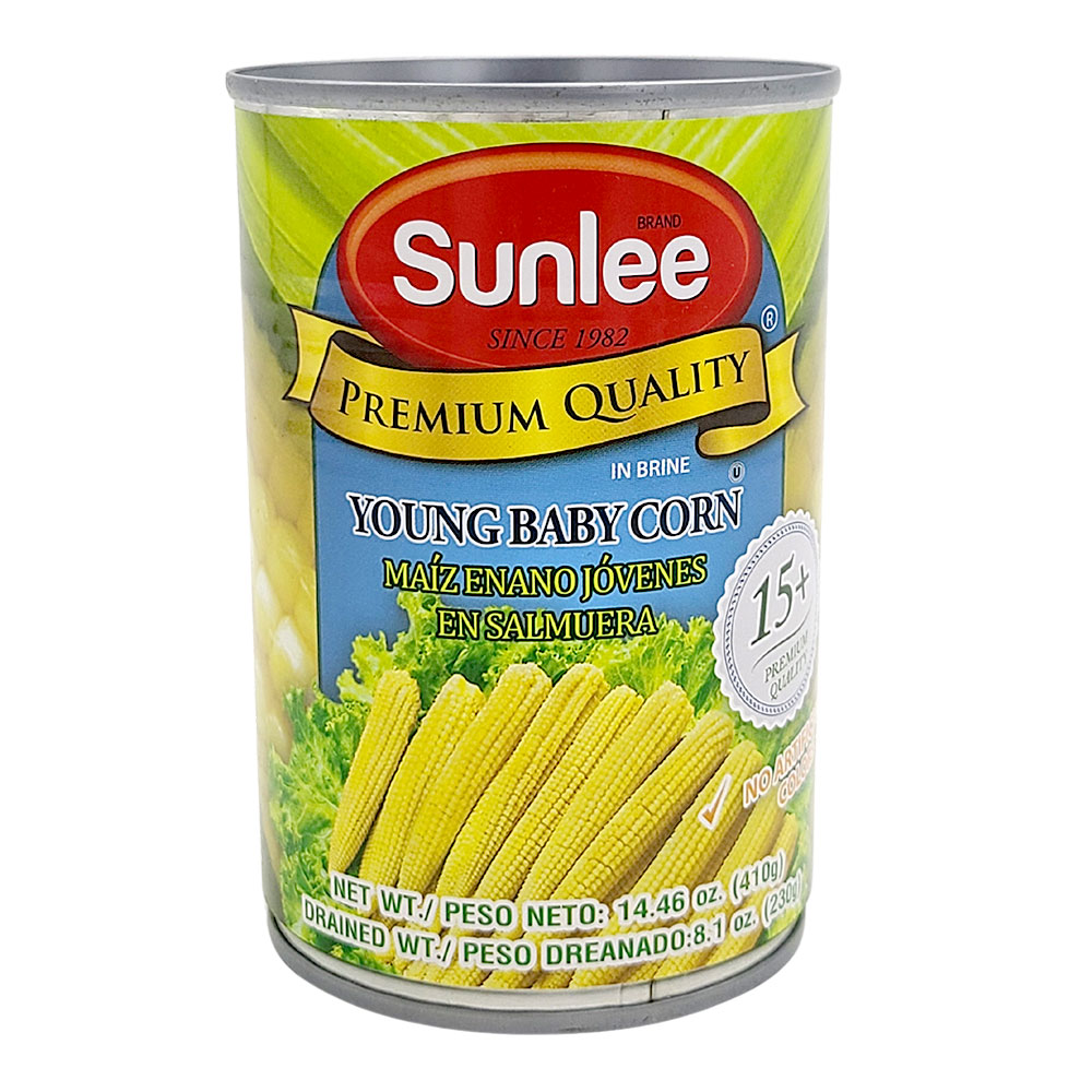 Sunlee yong Baby Corn 410g
