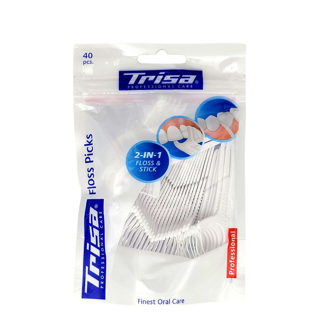 Trisa FlossPicks 40pcs
