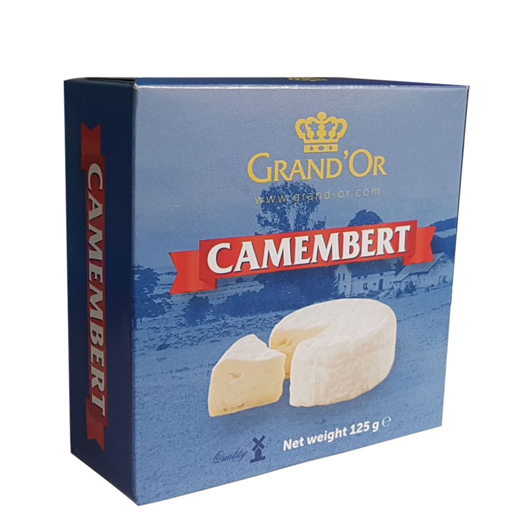 GRAND'OR CAMEMBERT CHEESE 125G