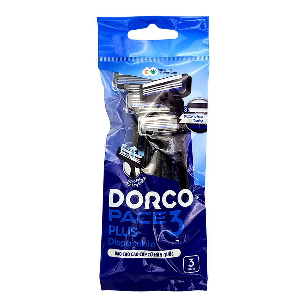 DORCO PACE 3 Plus disposable