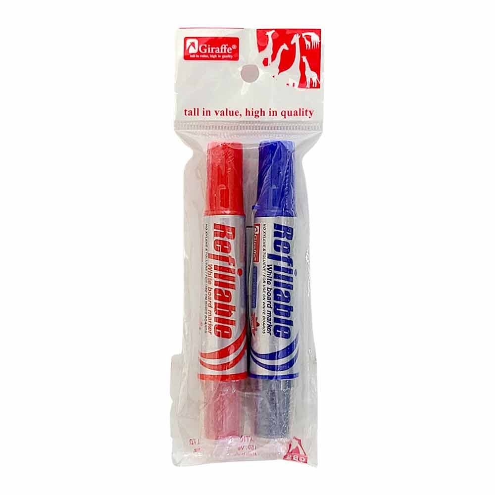 GIRAFFE WHITEBOARD MAKER BLU+RED