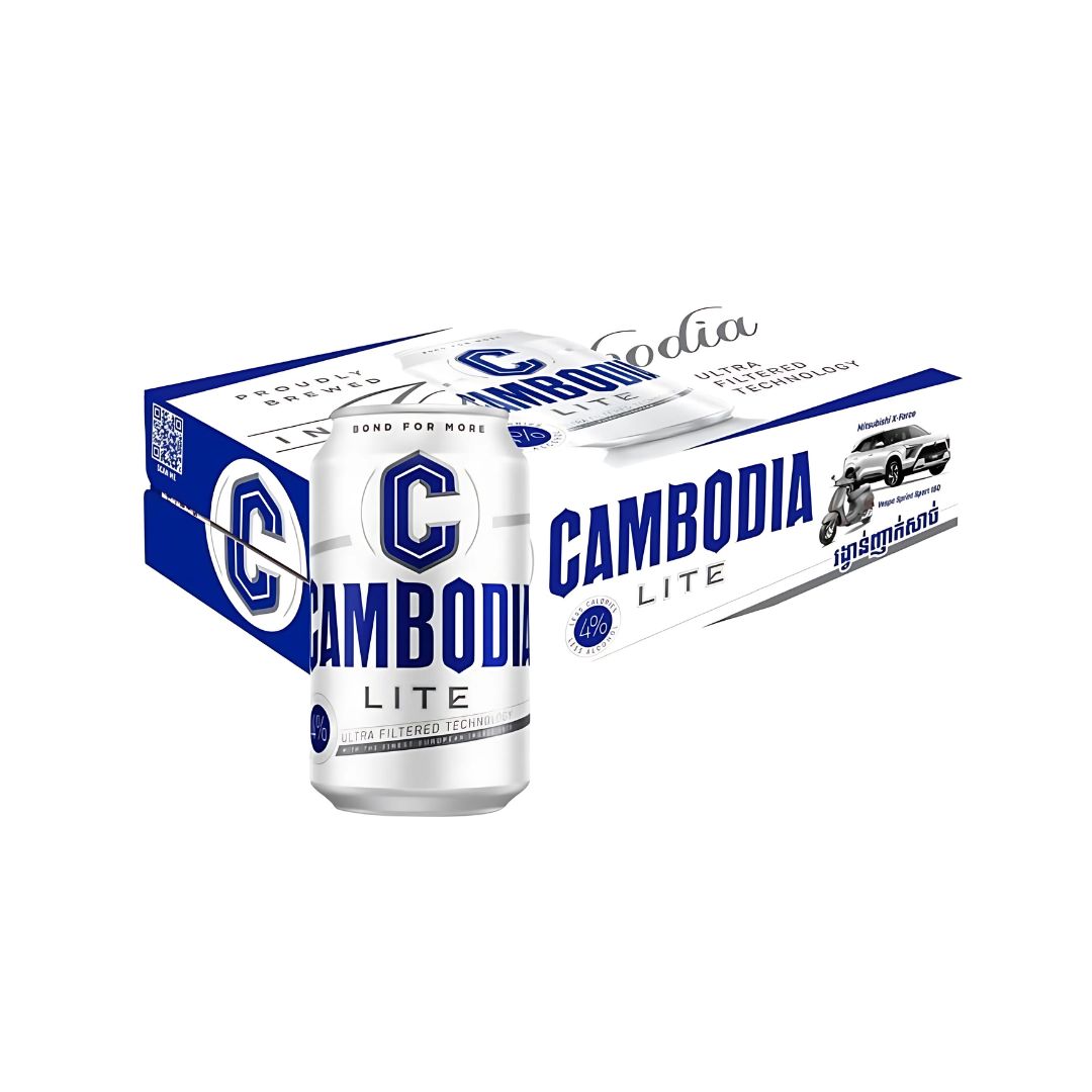 Cambodia Beer Lite Can 330ml