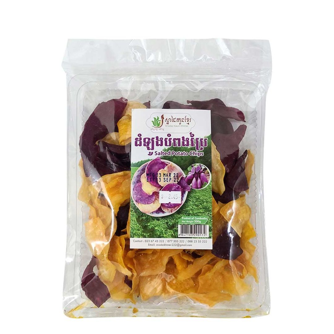 SNADAI KAUN KHMER SALTED POTATO CHIPS 200G