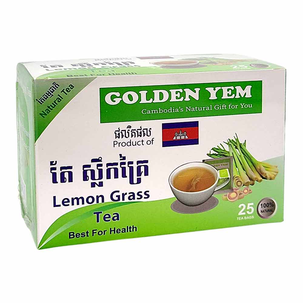Golden Yem Lemon Grass Tea 25pcs