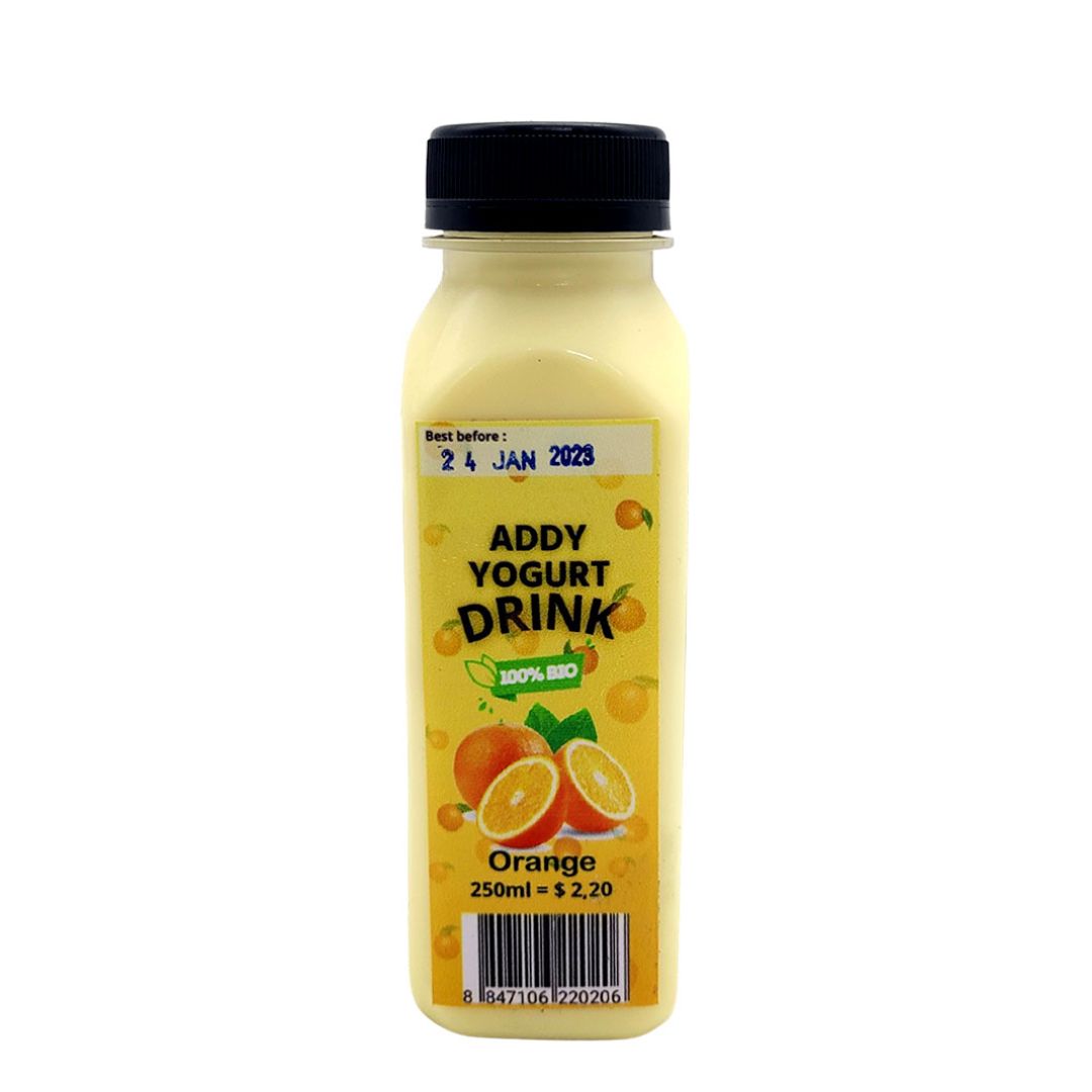 ADDY YOGURT DRINK ORANGE 250ml