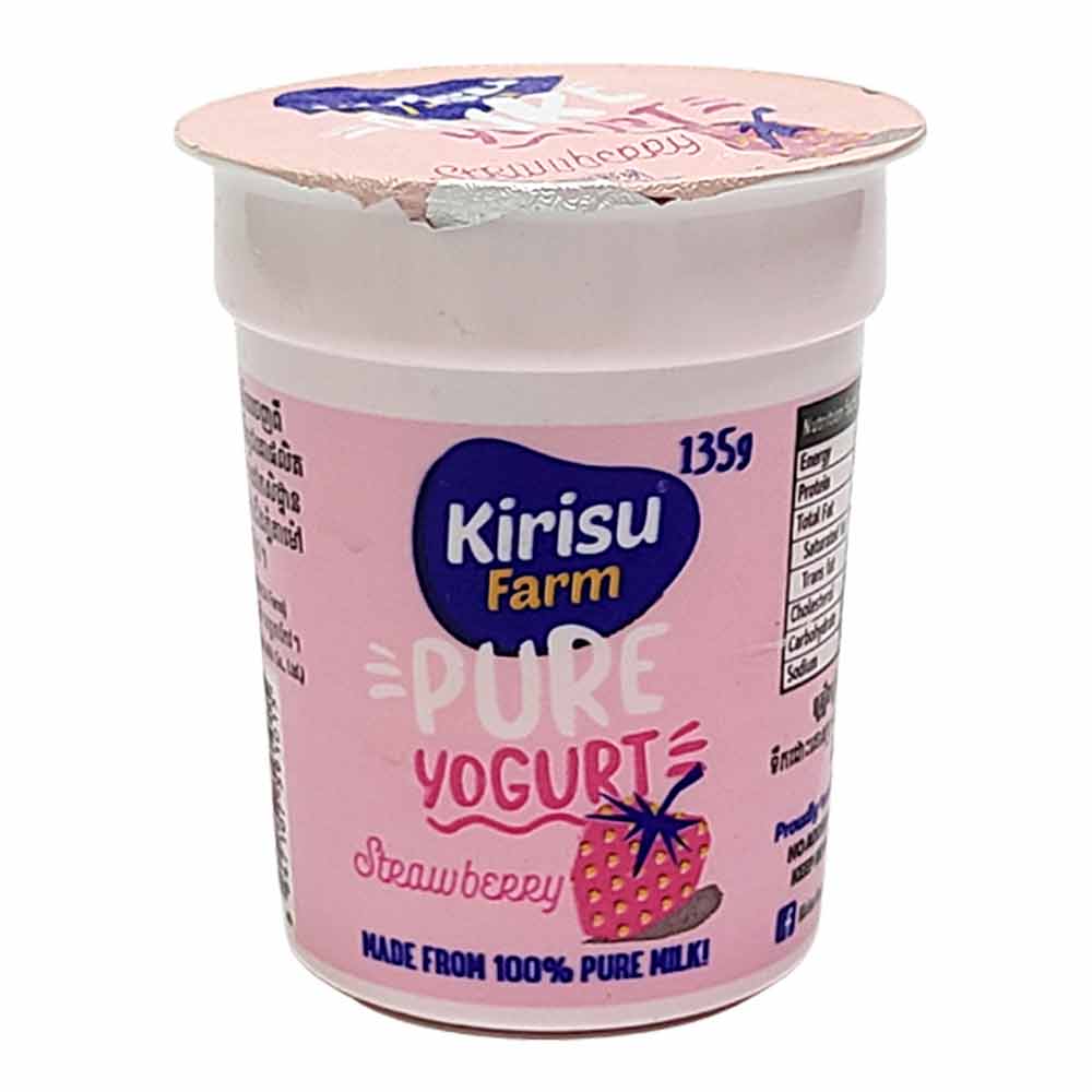 KIRISU FARM YOGURT STRAWBERRY 135G