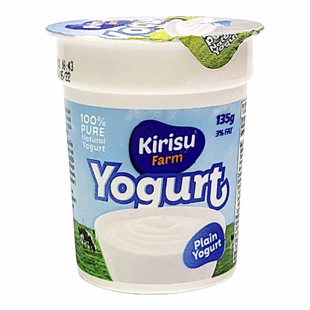 KIRISU FARM YOGURT PLAIN 135G