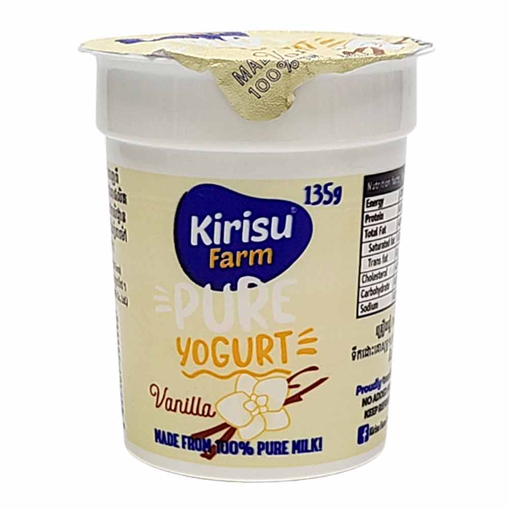 KIRISU FARM YOGURT VANILLA 135G