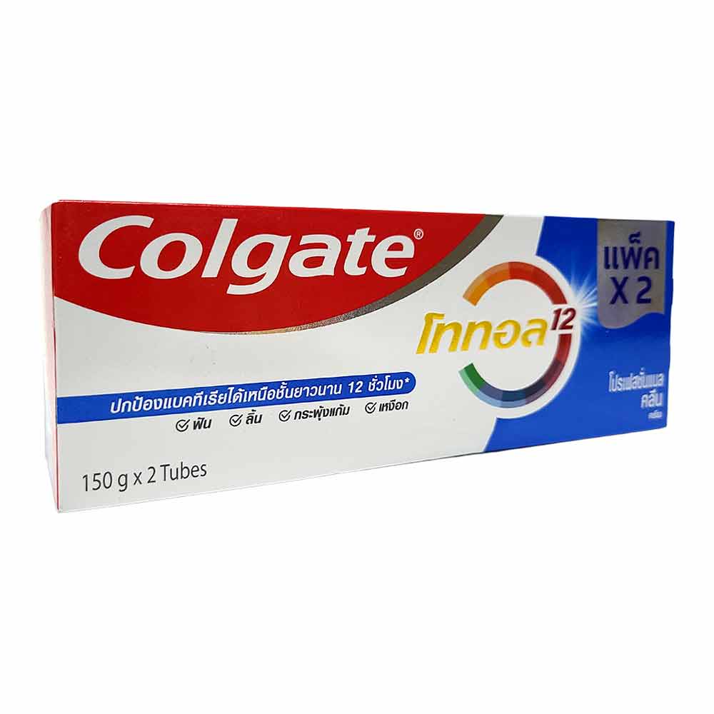 COLGATE TOTAL PROFESSIONAL CLEAN 150GX2(THAI PRODUCT)