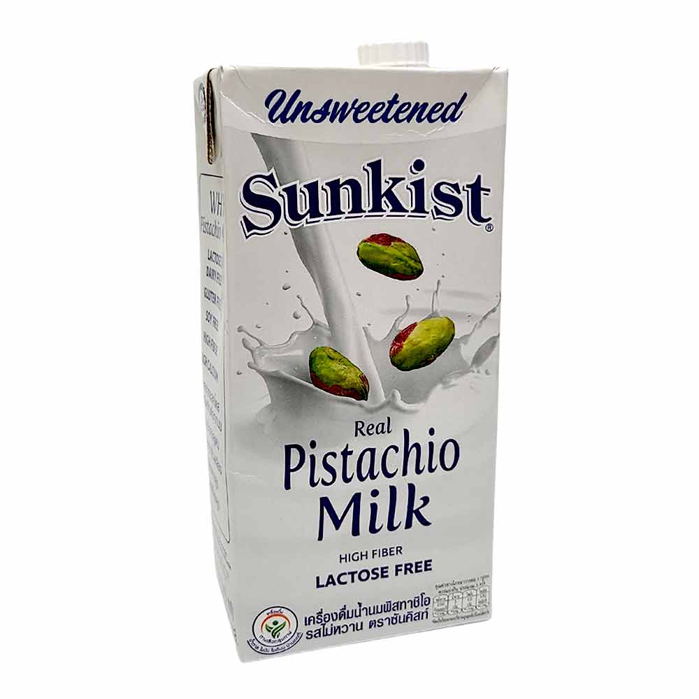 SUNKIST REAL PISTACHIO UNSWEETENED MILK 1L