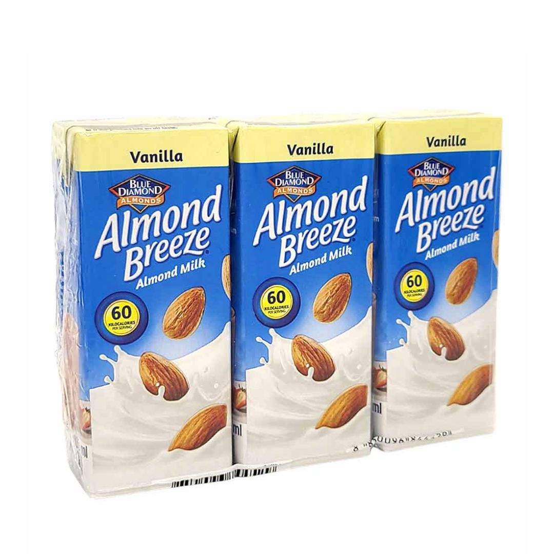 BLUE DIAMOND ALMOND Breeze Almond Milk Vanilla 180MLx3