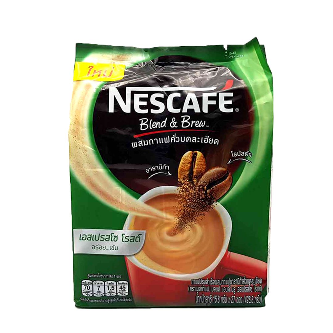 NESCAFE BLEND AND BREW ESPRESSO ROSE 27 STICKS