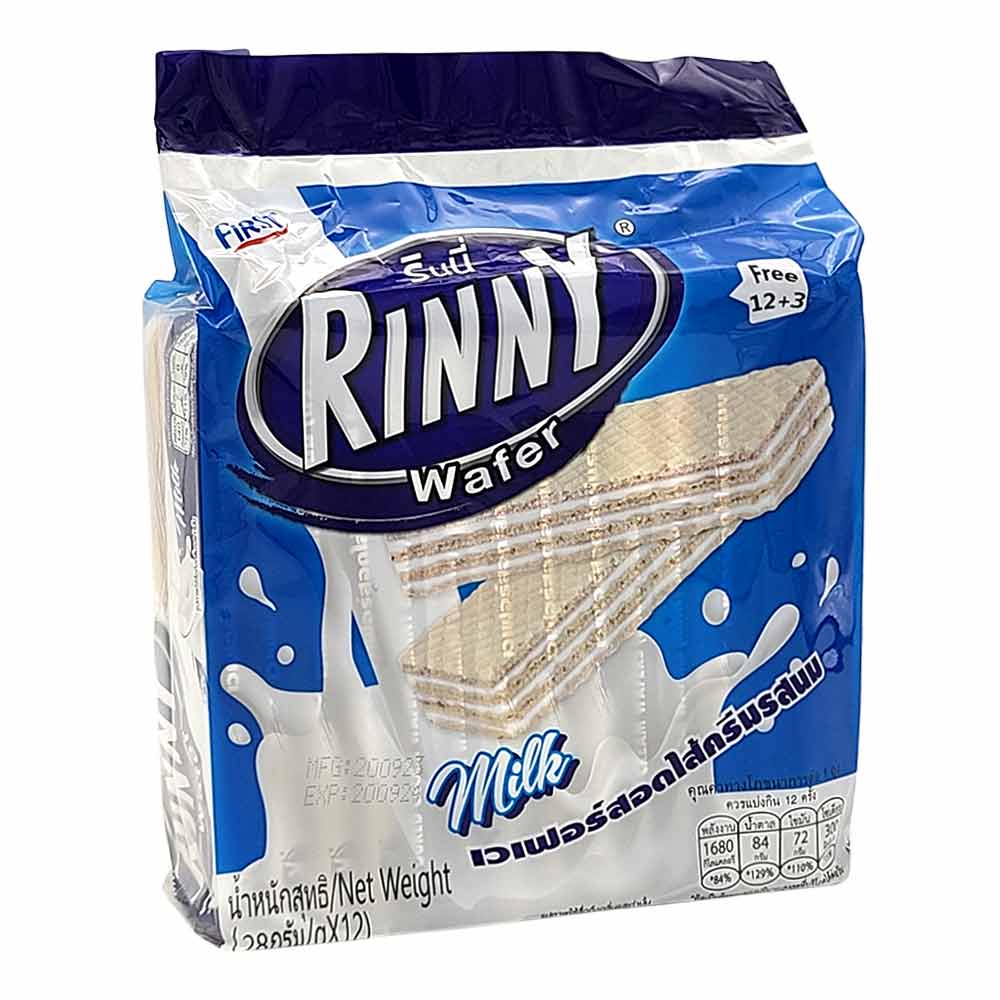 Rinny Wafer Milk 28gx12