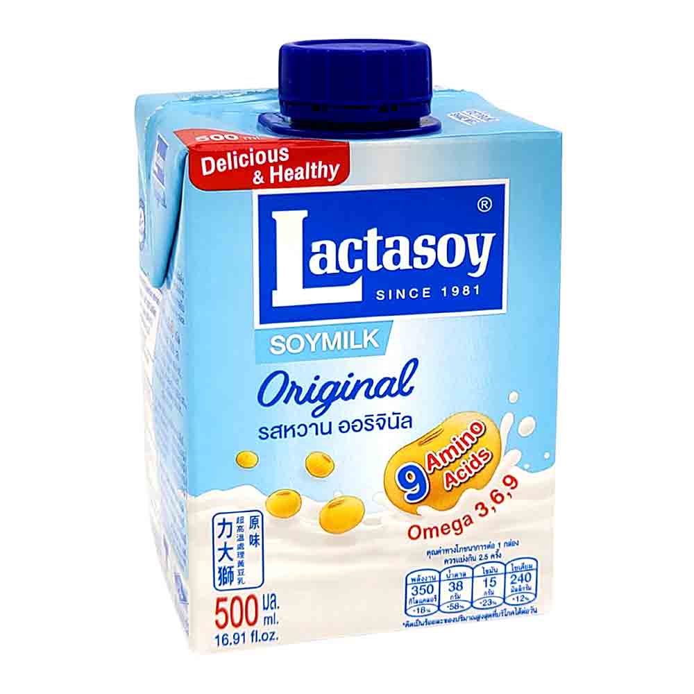 LACTASOY SOYMILK ORIGINAL 500ML