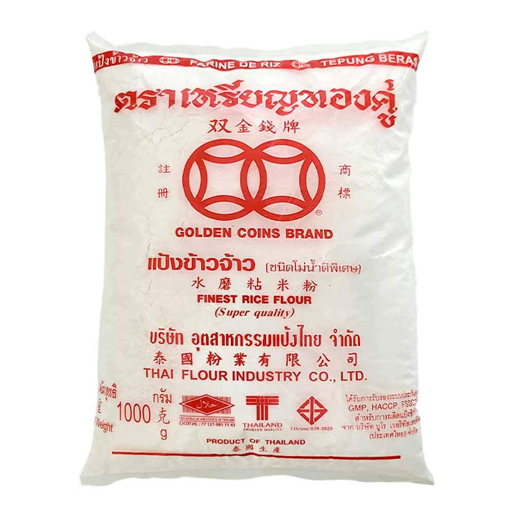 GOLDEN COINS BRAND GINEST RICE FLOUR 1KG