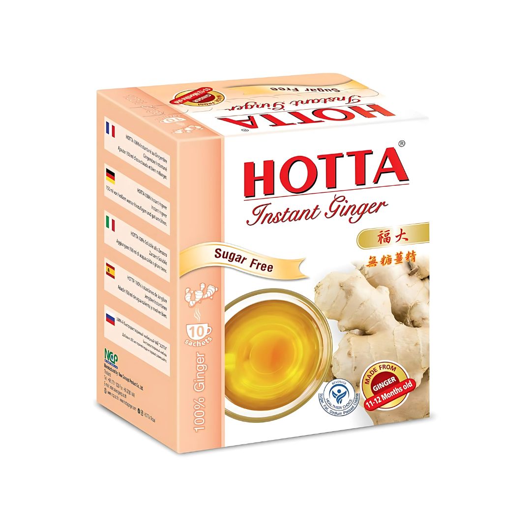 HOTTA INSTANT GINGER TEA SUGAR FREE