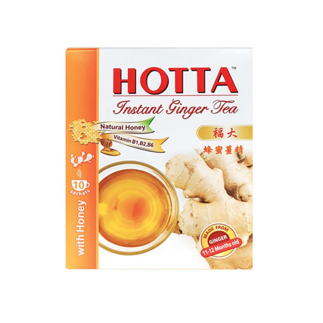 HOTTA INSTANT GINGER WITH HONEY BOX 140G