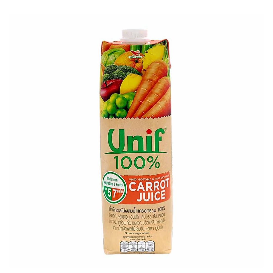 Unif 100% Mixed Vegetable and Fruit Juice with Carrot Juice 1L