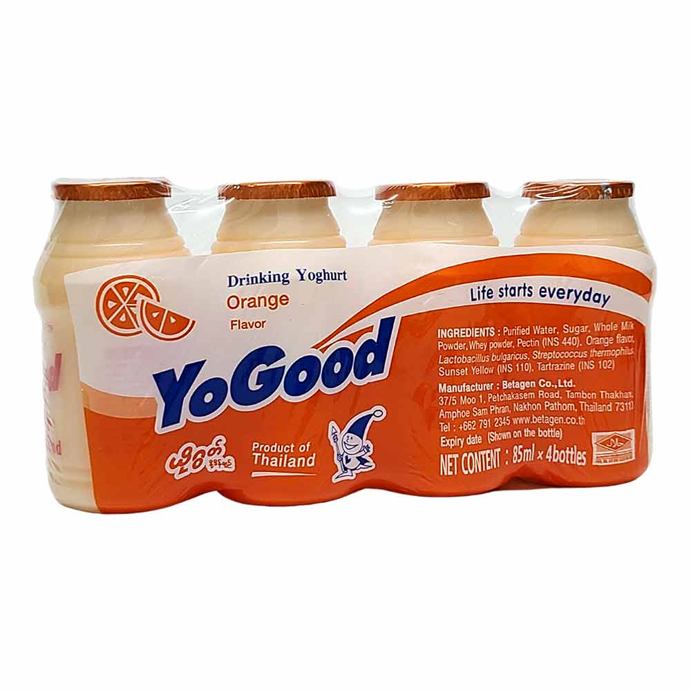 YOGOOD ORANGE FLA 85MLX4