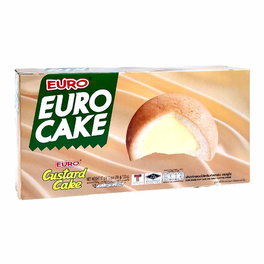EURO CAKE CUSTARD CAKE 17GX12