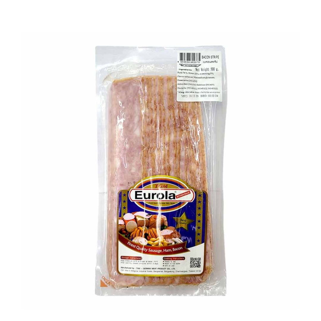 Eurola Bacon Strip 500g