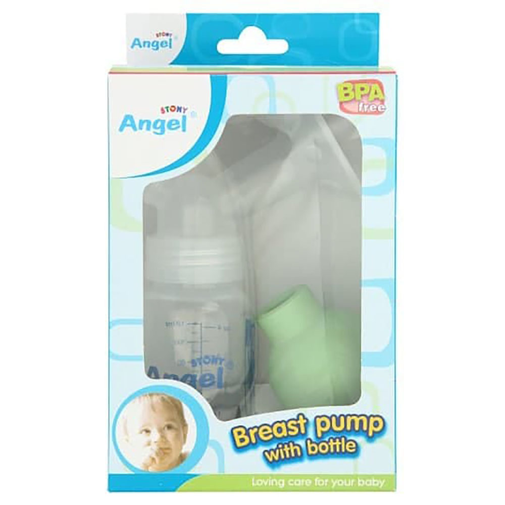 ANGEL BREAST PUMP WITH BOTTLE